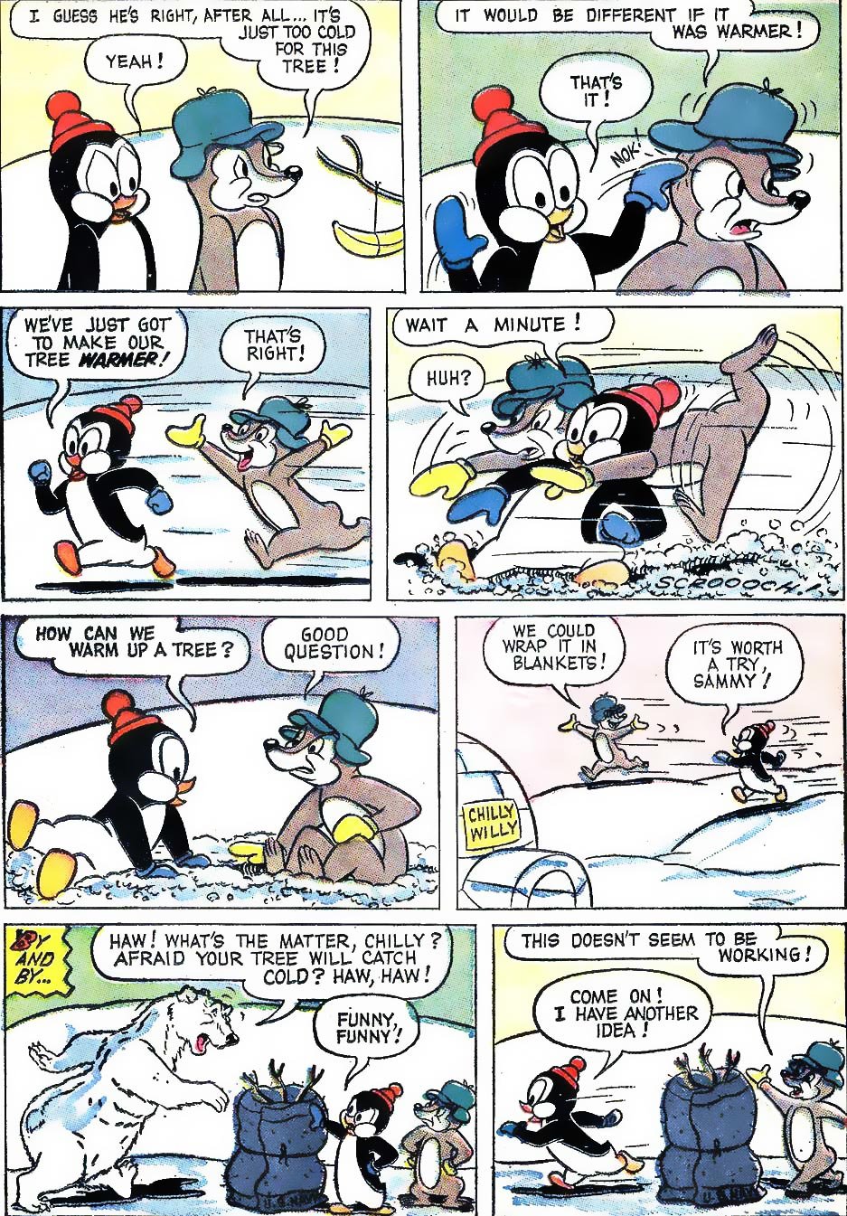 Chilly Willy comic - Grow Getters - Pg 4