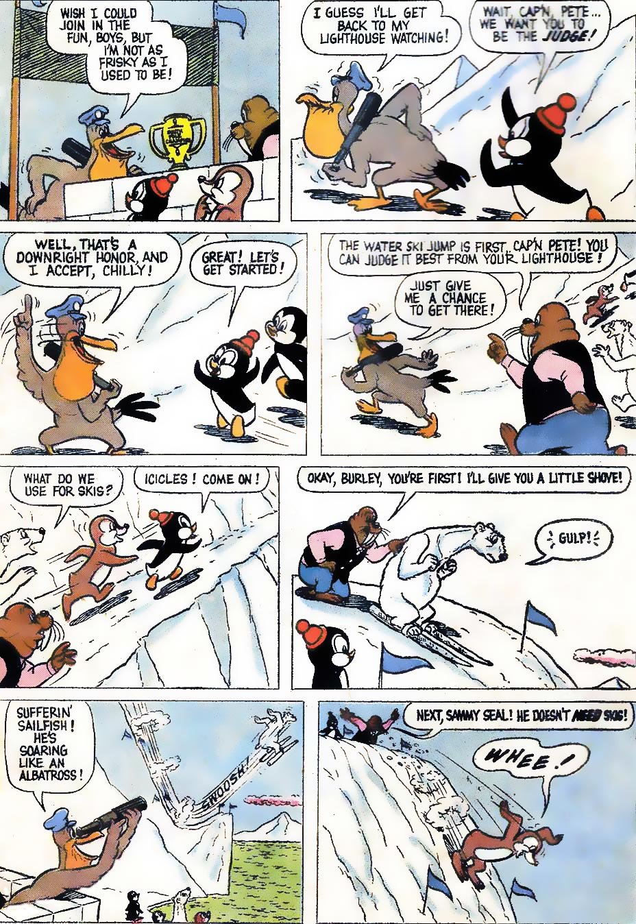Chilly Willy comic - The Rude Intruder - Pg 2
