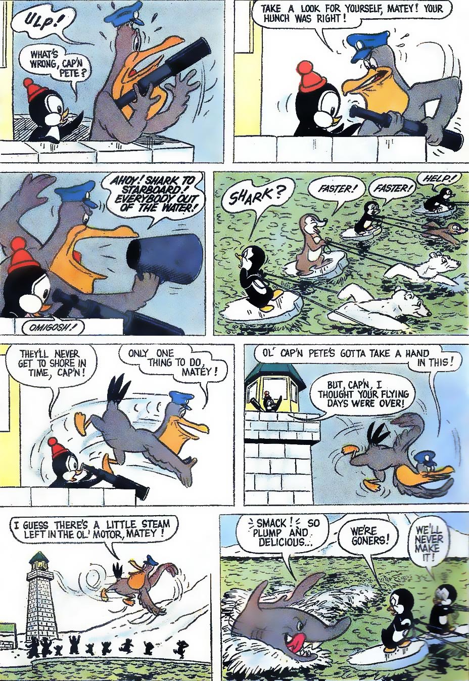 Chilly Willy comic - The Rude Intruder - Pg 4